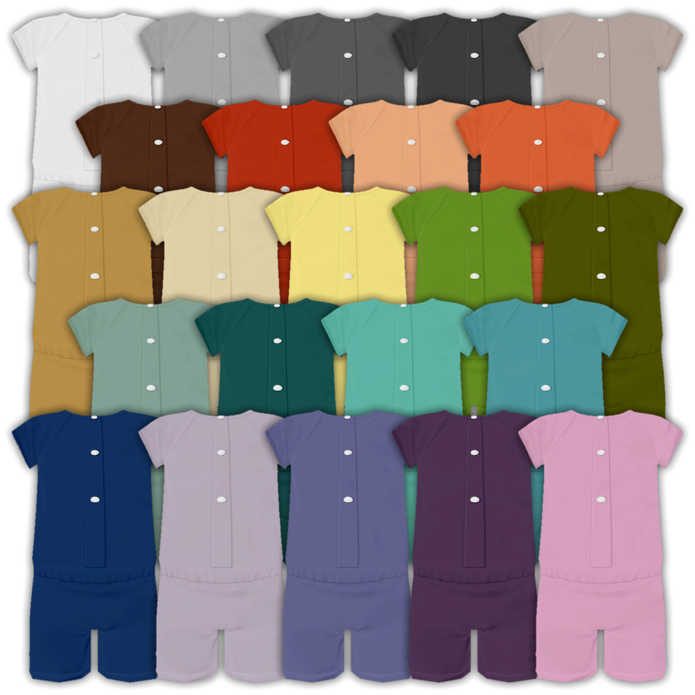 Infant Plain Romper - The Sims 4 Create a Sim - CurseForge