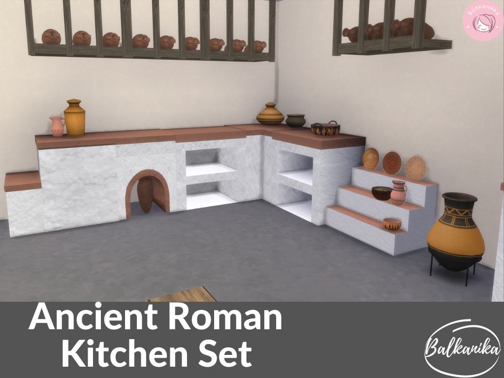 Kitchens In Ancient Rome Thermopolium In Pompeii. It Was An Cook Shop
