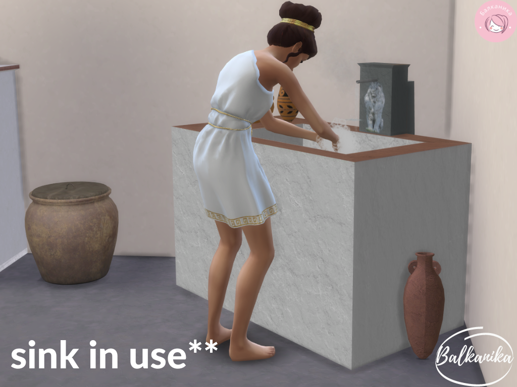 Kitchen Set [Ancient Roman Theme] - The Sims 4 Build / Buy - CurseForge