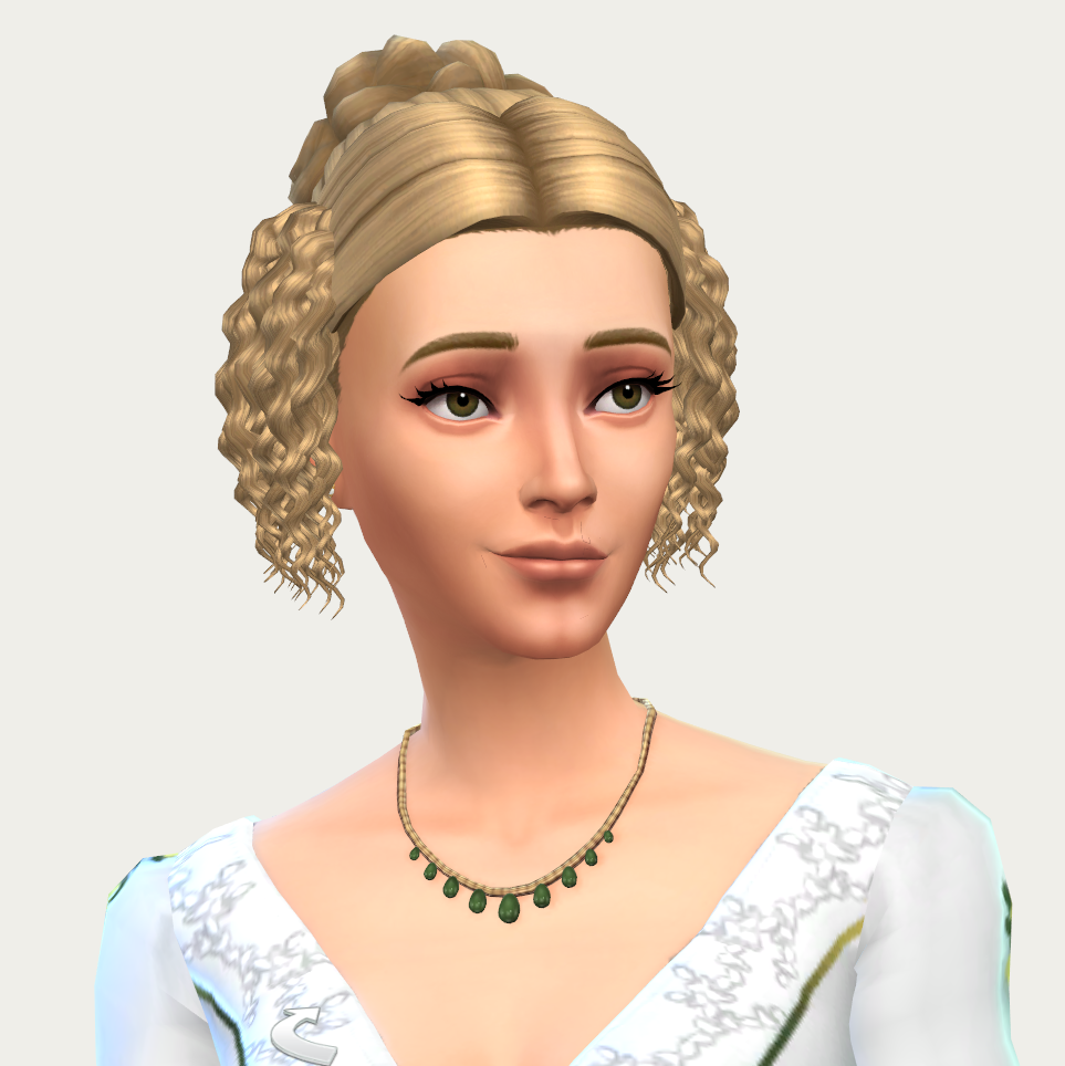 Emma White & Green Dress - Gallery - The Sims 4 Create a Sim - CurseForge