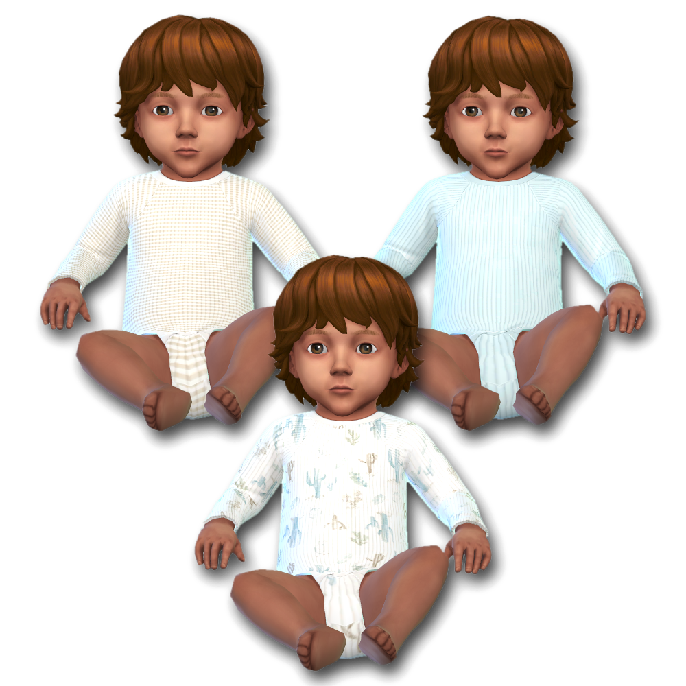 Infant Desert Cactus Onesies - The Sims 4 Create a Sim - CurseForge