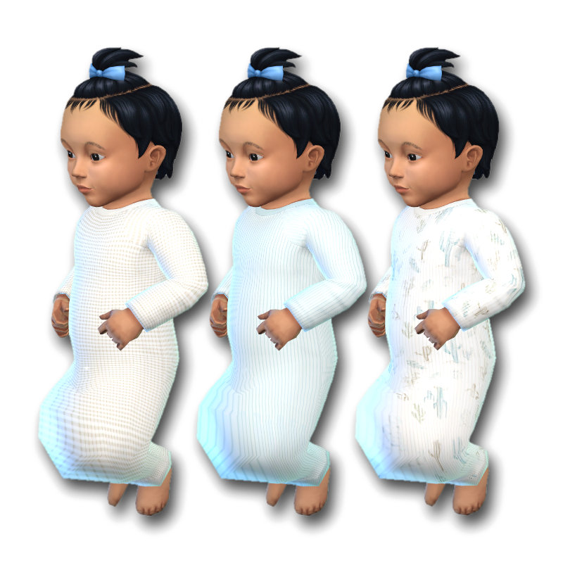 Infant Desert Cactus Sleep Gown - The Sims 4 Create a Sim - CurseForge