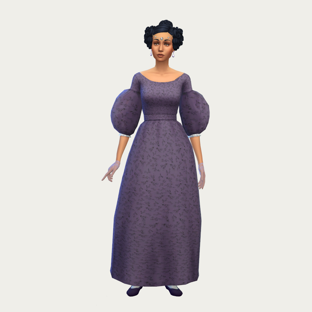 Eliza Dress - The Sims 4 Create a Sim - CurseForge