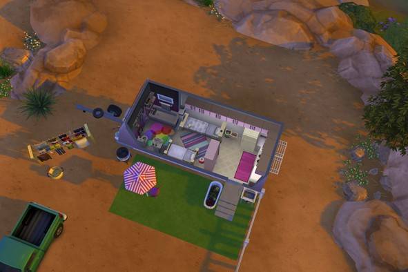 Single parent starter parker - No cc - The Sims 4 Rooms / Lots - CurseForge