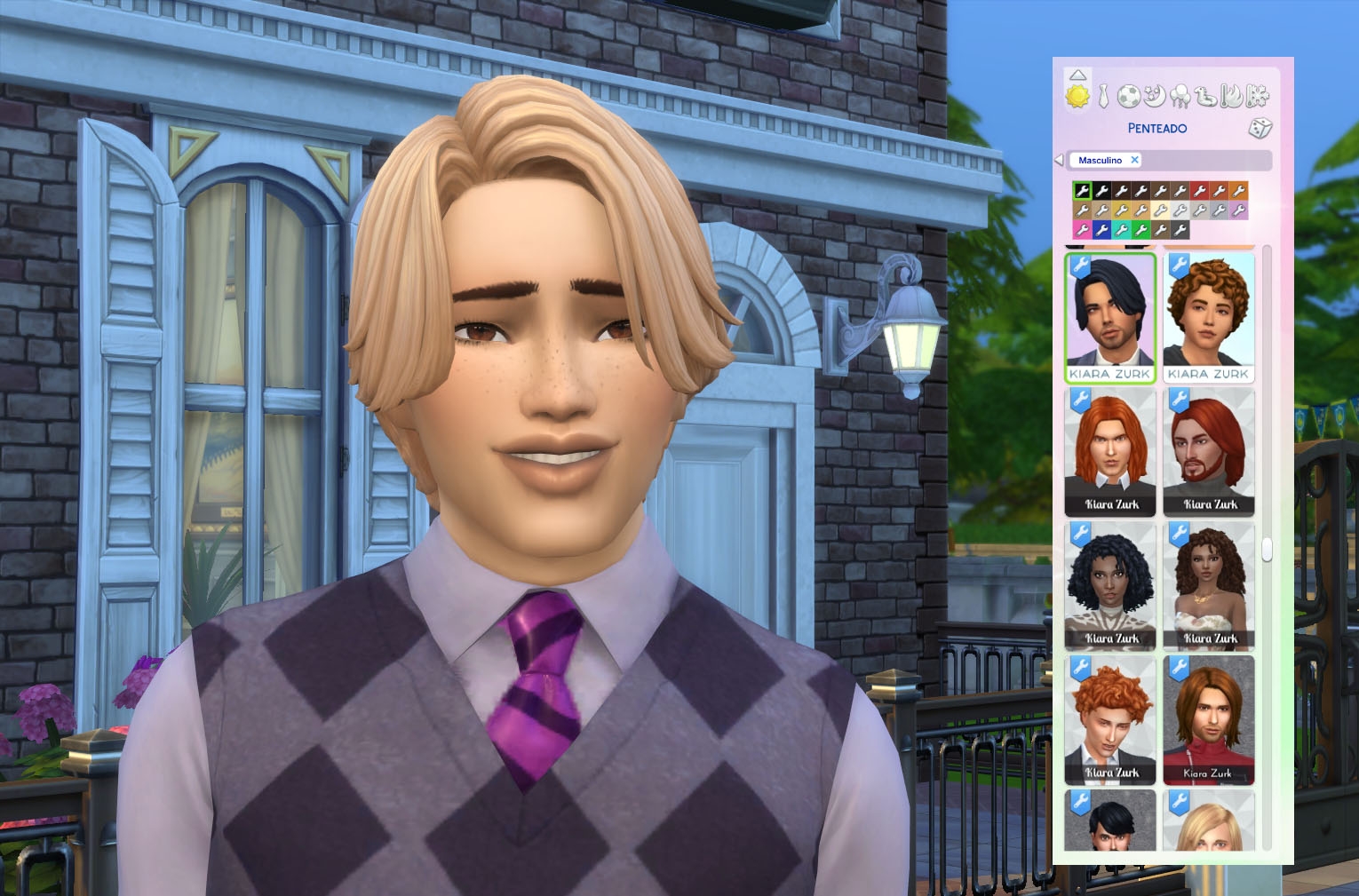 Marco Hairstyle - The Sims 4 Create a Sim - CurseForge