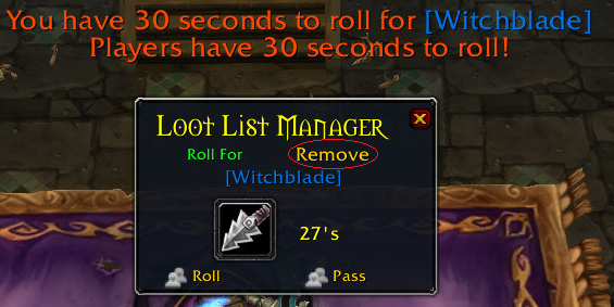 Loot List Manager - World of Warcraft Addons - CurseForge