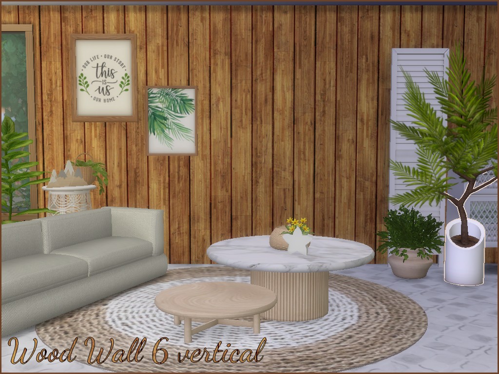 Wood Wall #6 - The Sims 4 Build / Buy - CurseForge