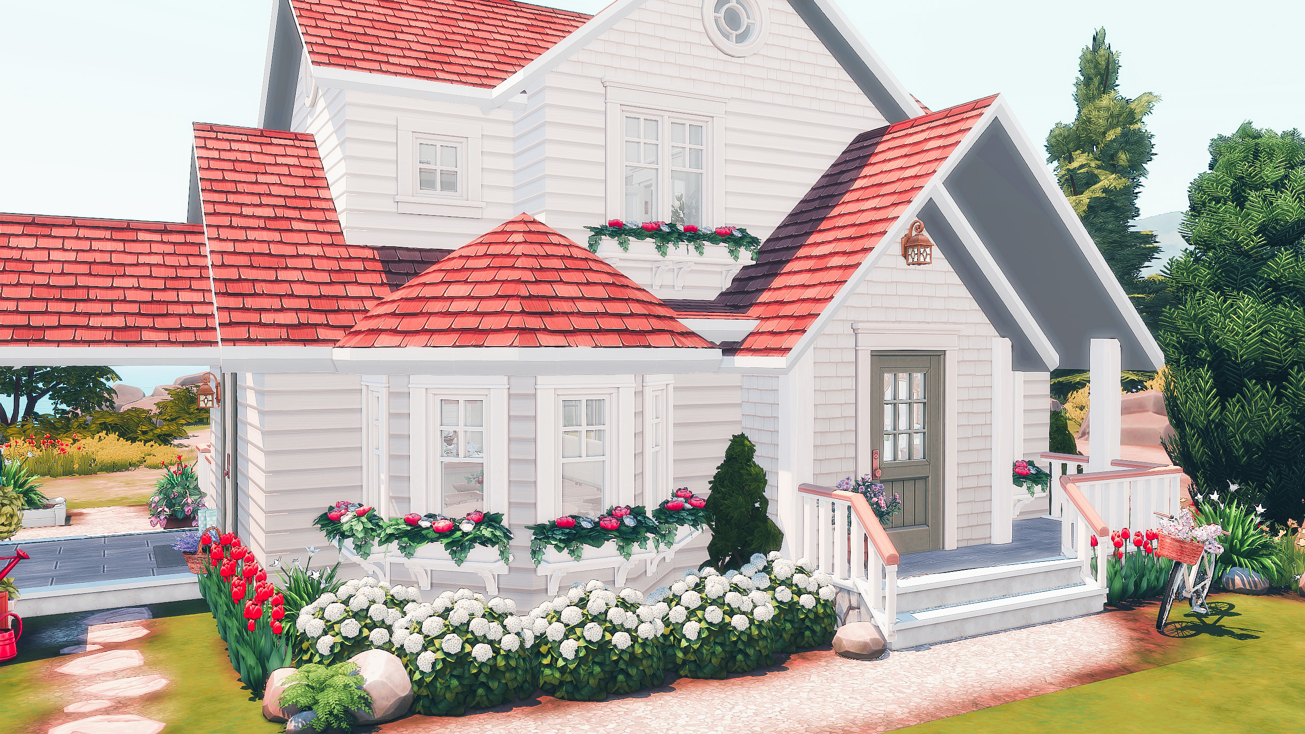 Florist Cottage - The Sims 4 Rooms / Lots - CurseForge