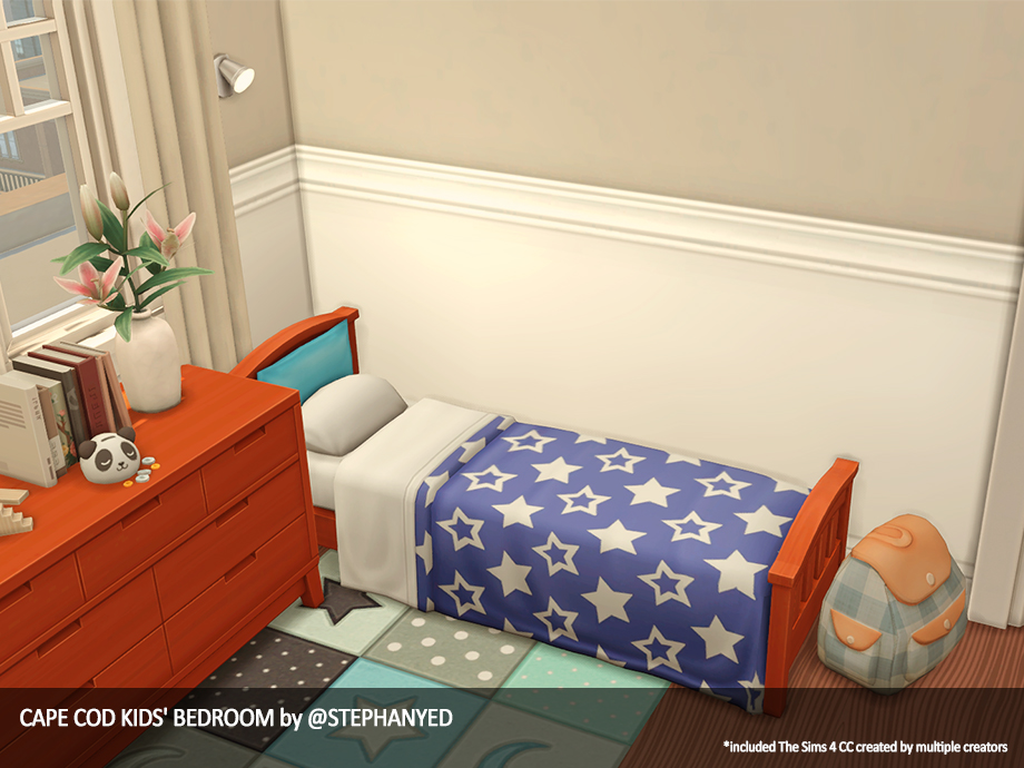 Cape Cod Kids' Bedroom - The Sims 4 Rooms / Lots - CurseForge