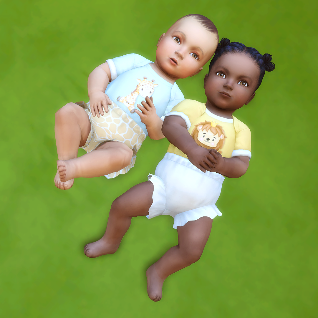 Wild Life Infant Outfit - The Sims 4 Create a Sim - CurseForge