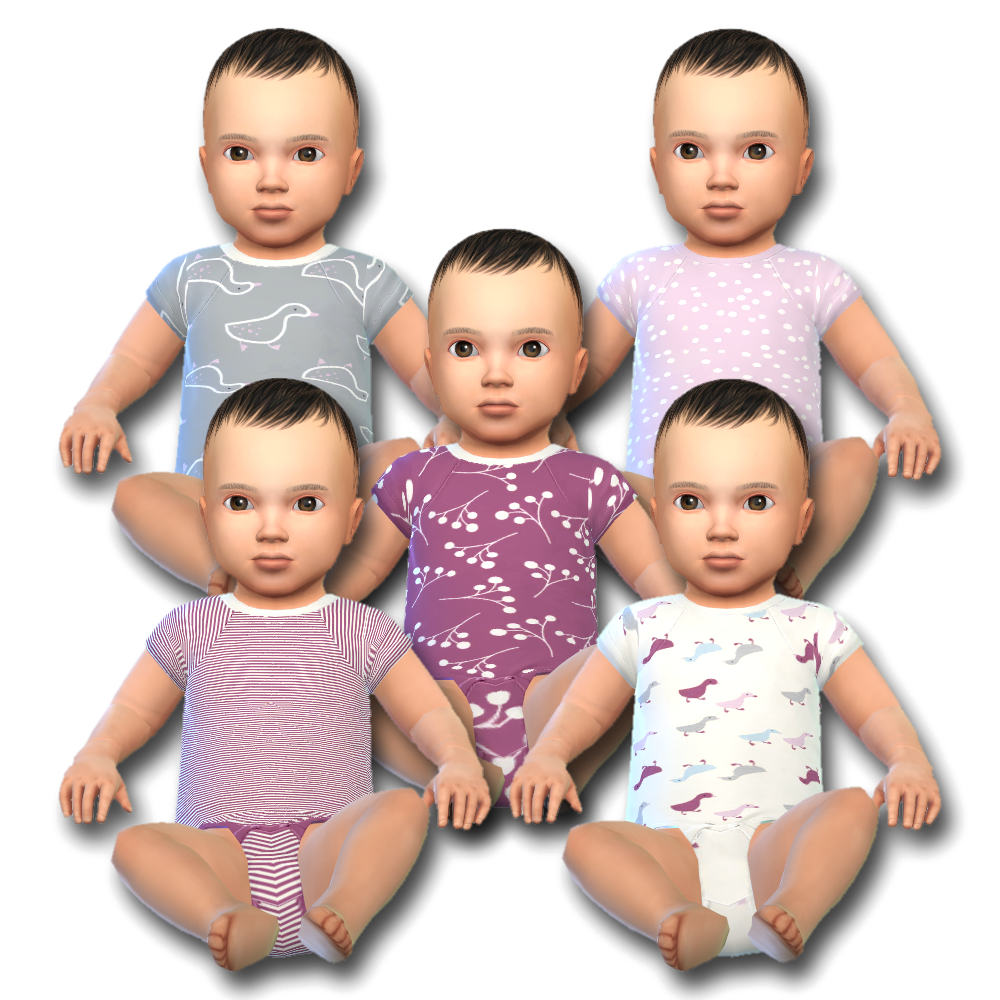Infant Duckling Onesies - The Sims 4 Create a Sim - CurseForge
