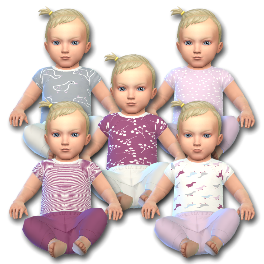 Infant Duckling Onesies - The Sims 4 Create a Sim - CurseForge