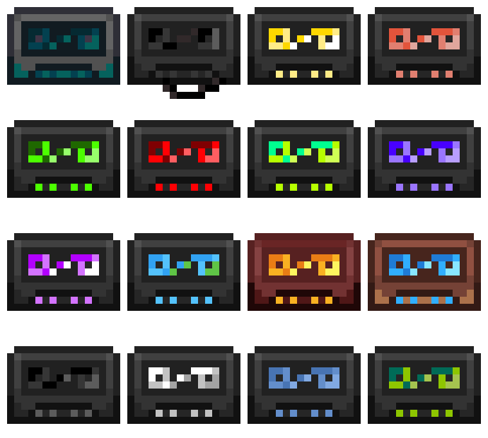 Cassette Music Disc Bedrock - Minecraft Bedrock Addons - CurseForge