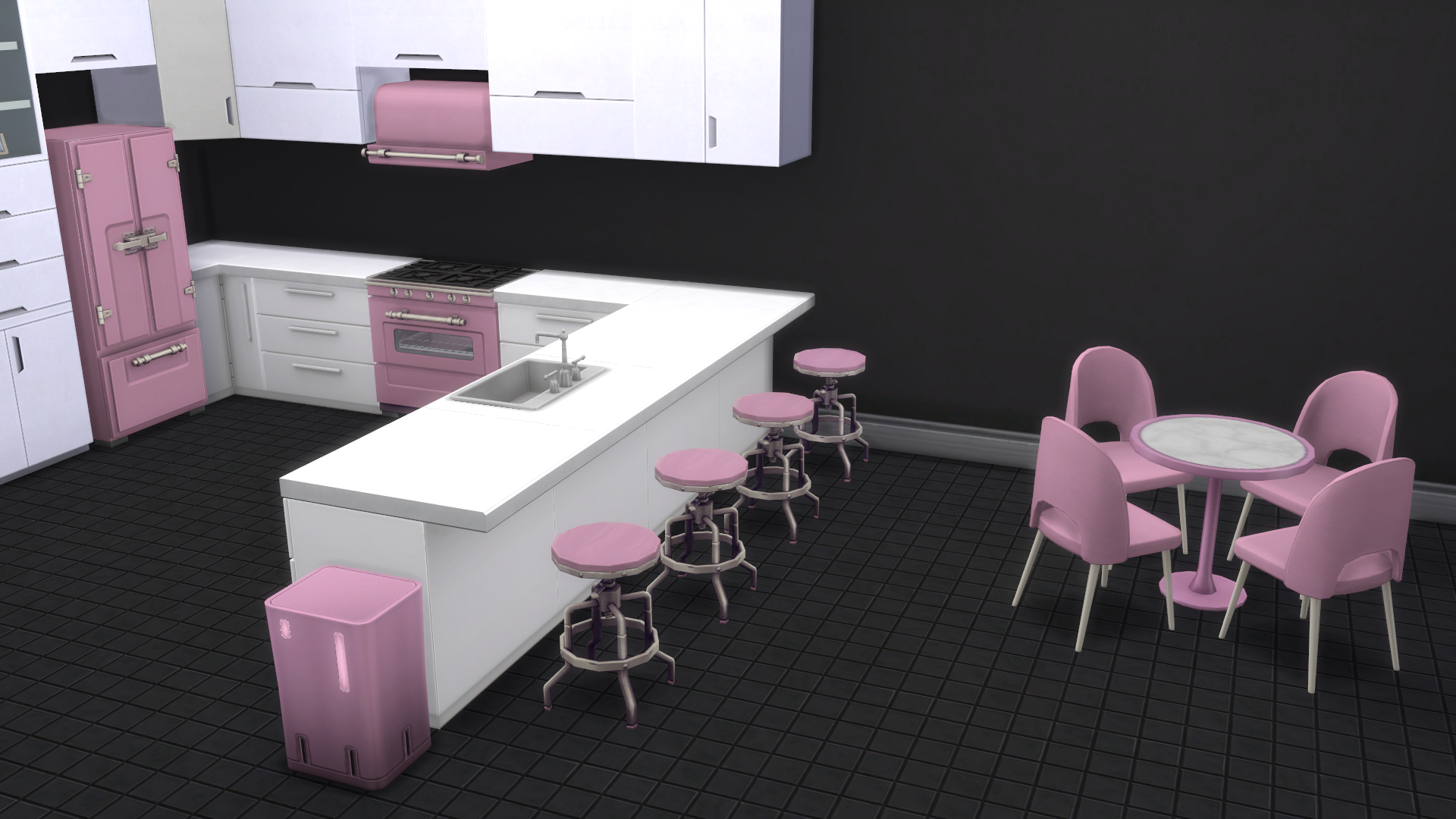 Rainbow Pop Kitchen Recolor - The Sims 4 Build / Buy - CurseForge