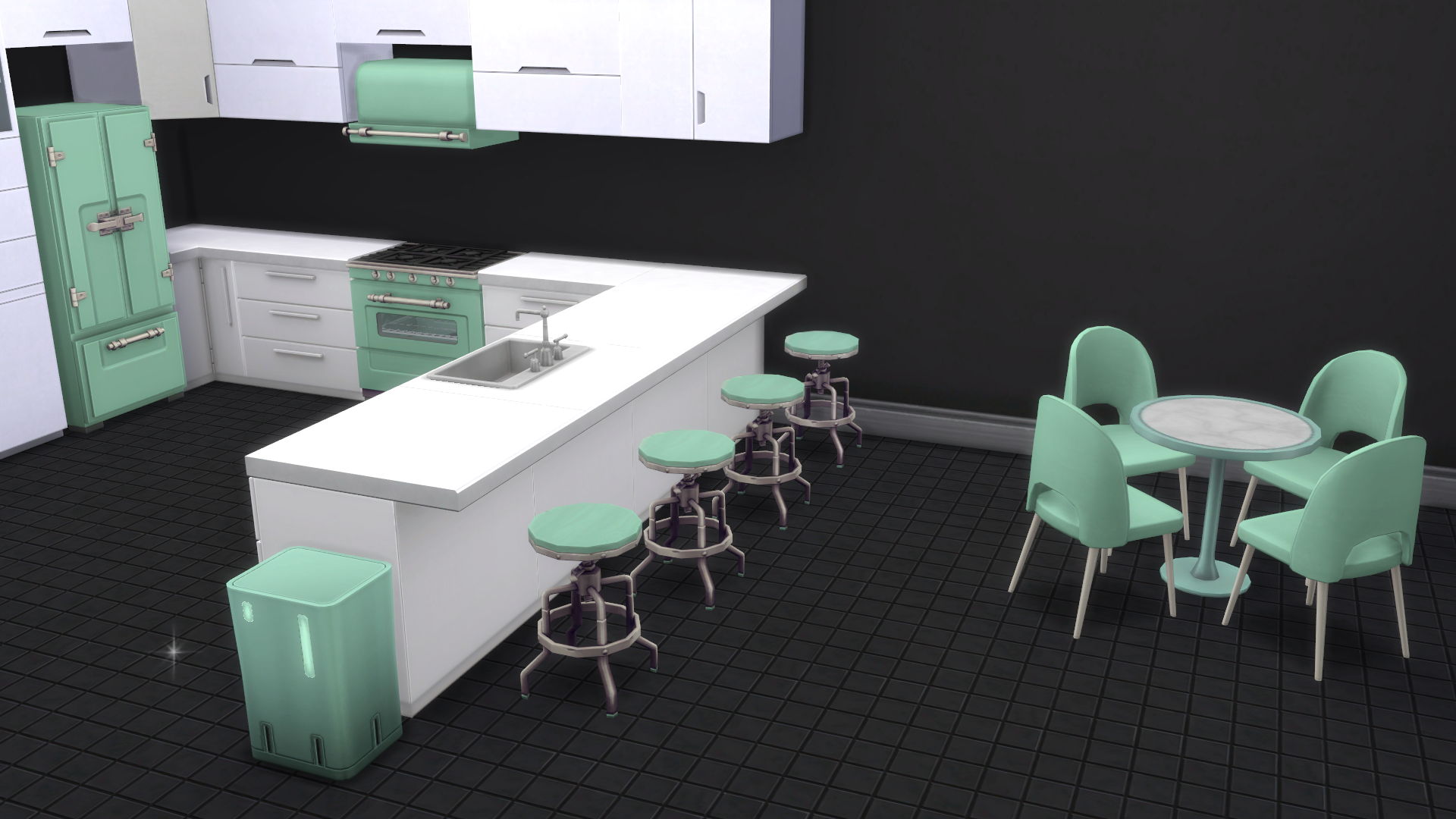 Rainbow Pop Kitchen Recolor - The Sims 4 Build / Buy - CurseForge