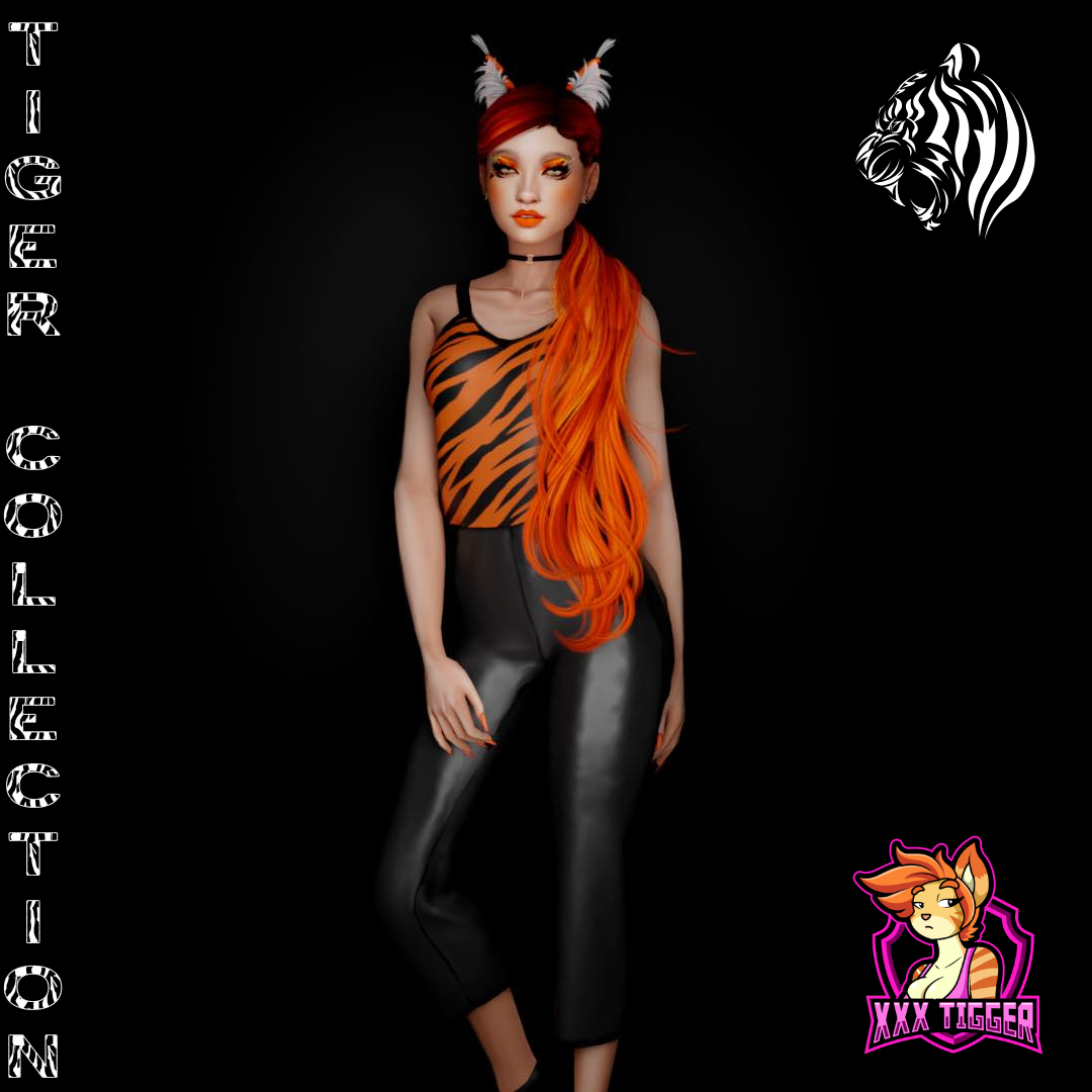 Tiger Collection Romper - The Sims 4 Create a Sim - CurseForge