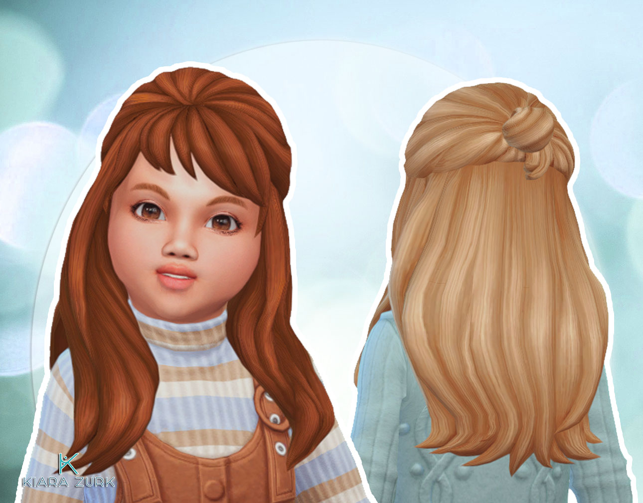 Selma Hairstyle for Toddlers - The Sims 4 Create a Sim - CurseForge