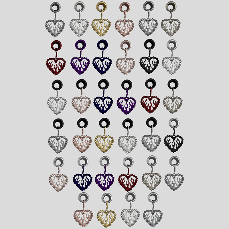 Gisheld Heart plugs - Gallery - The Sims 4 Create a Sim - CurseForge