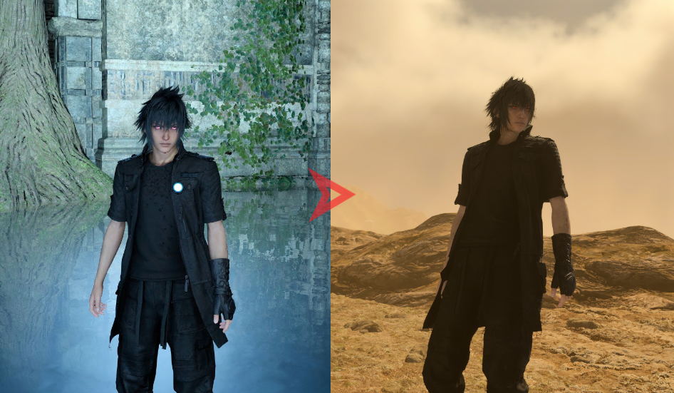 Final Fantasy Noctis Vs Cloud