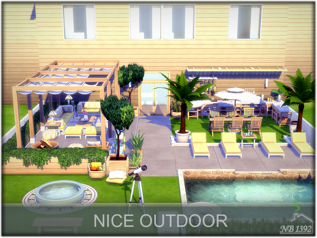 Nice Outdoor - The Sims 4 Rooms / Lots - CurseForge