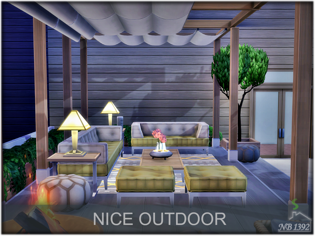 Nice Outdoor - The Sims 4 Rooms / Lots - CurseForge