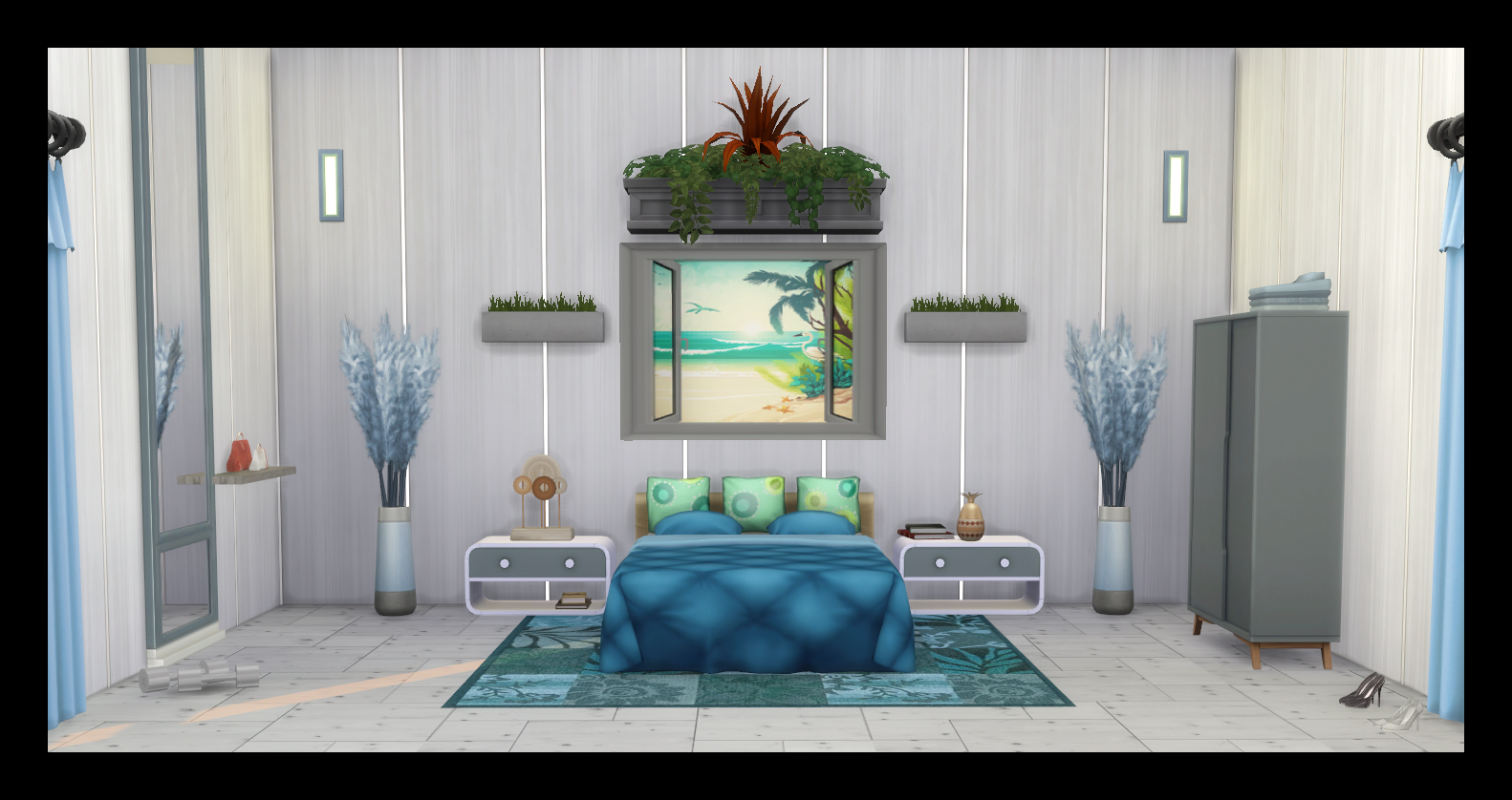 Decal Paintings - Windows - Azure Waters - The Sims 4 Build / Buy - CurseForge