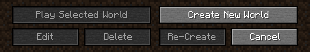 Menu Buttons of Stone - Minecraft Resource Packs - CurseForge