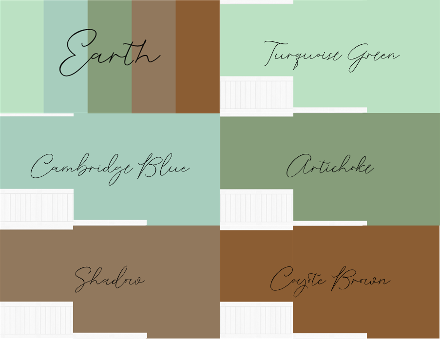 Coolors Custom Palette Wallpapers - Earth - The Sims 4 Build / Buy ...