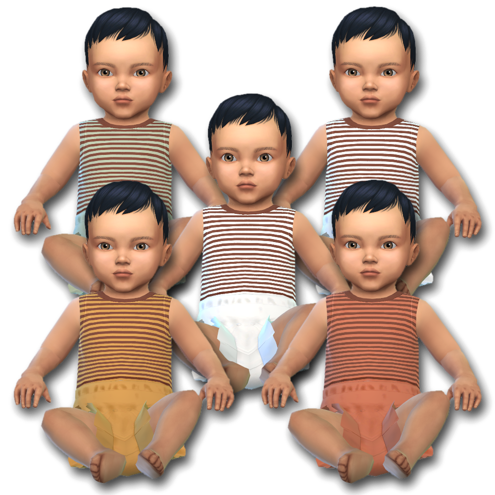 Infant Warm Animals Onesies - The Sims 4 Create a Sim - CurseForge