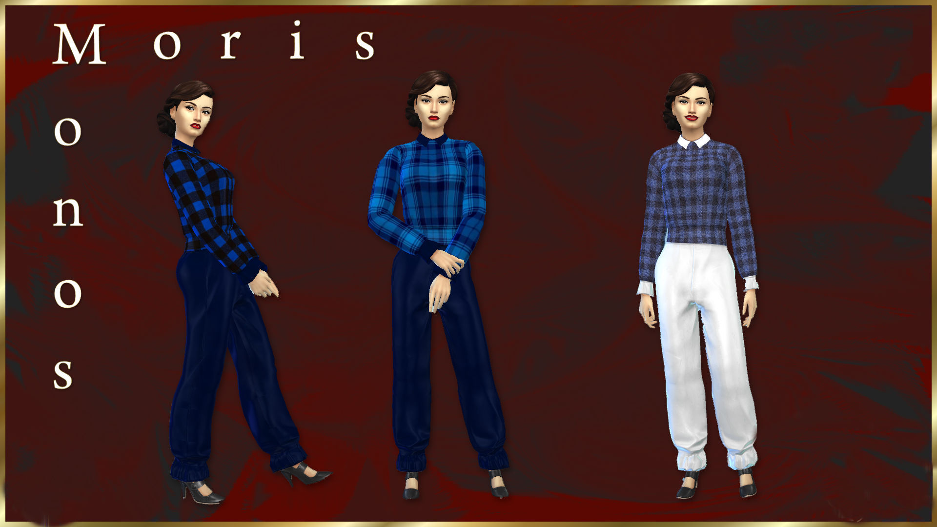 GM-MORIS -MODA-MONO-DAMA - The Sims 4 Create a Sim - CurseForge