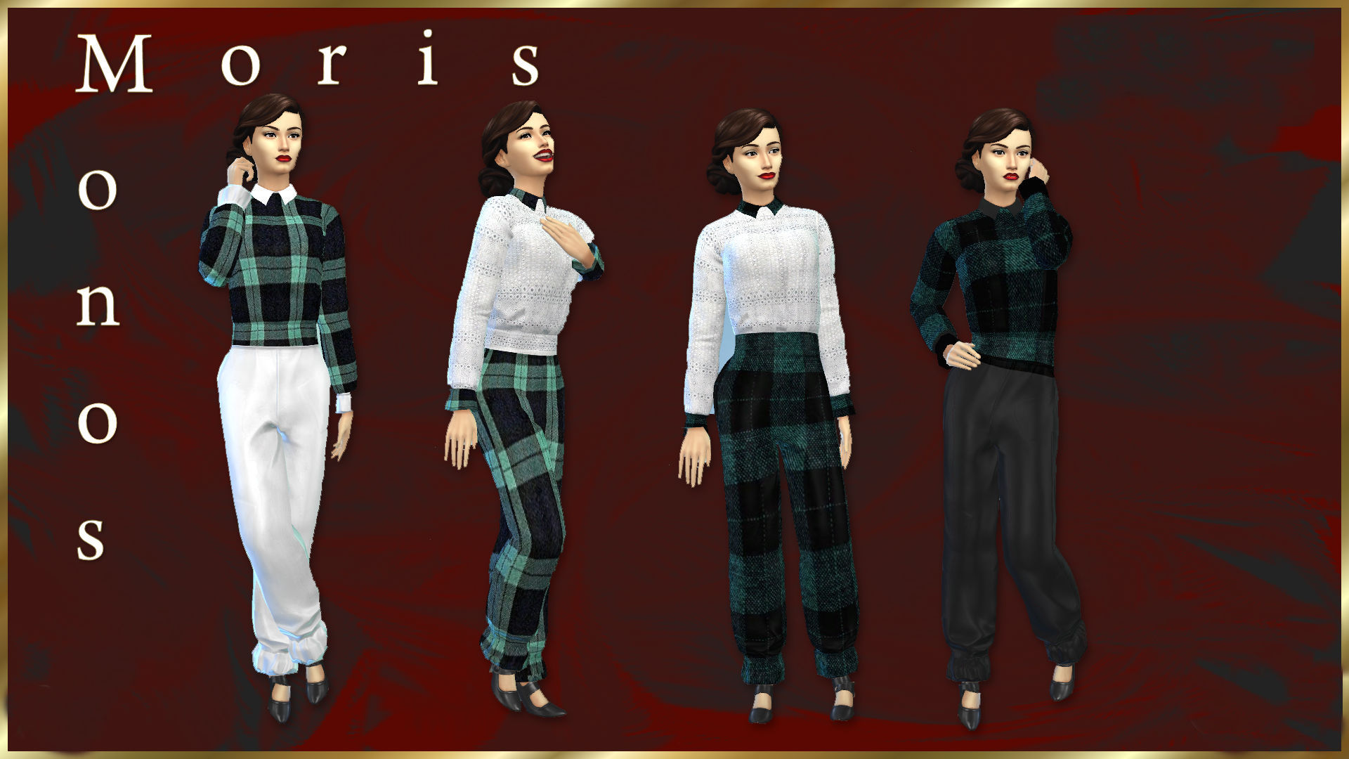 GM-MORIS -MODA-MONO-DAMA - Gallery - The Sims 4 Create a Sim - CurseForge