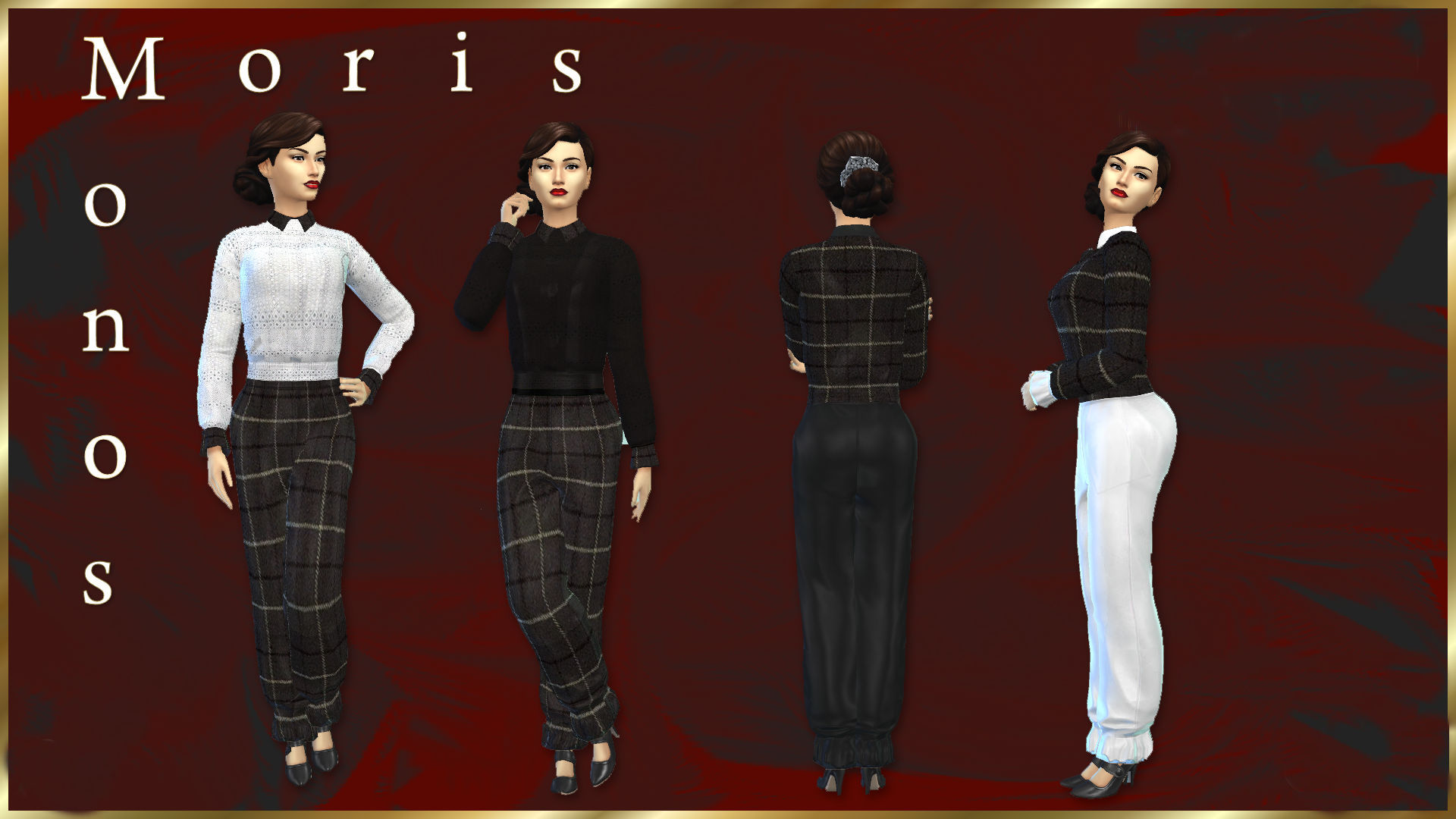GM-MORIS -MODA-MONO-DAMA - The Sims 4 Create a Sim - CurseForge