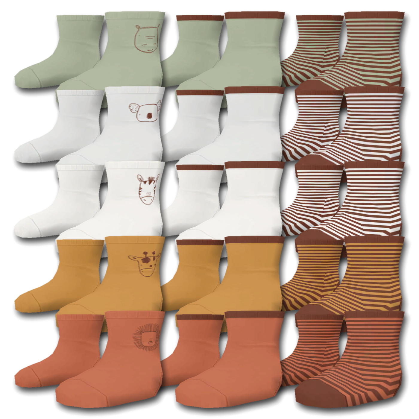 Infant Warm Animals Accessories - The Sims 4 Create a Sim - CurseForge