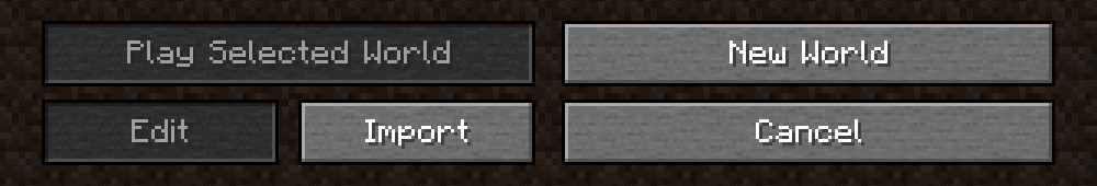 Menu Buttons of Stone - Minecraft Bedrock Addons - CurseForge