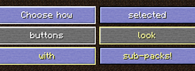 Menu Buttons of Stone - Minecraft Bedrock Addons - CurseForge