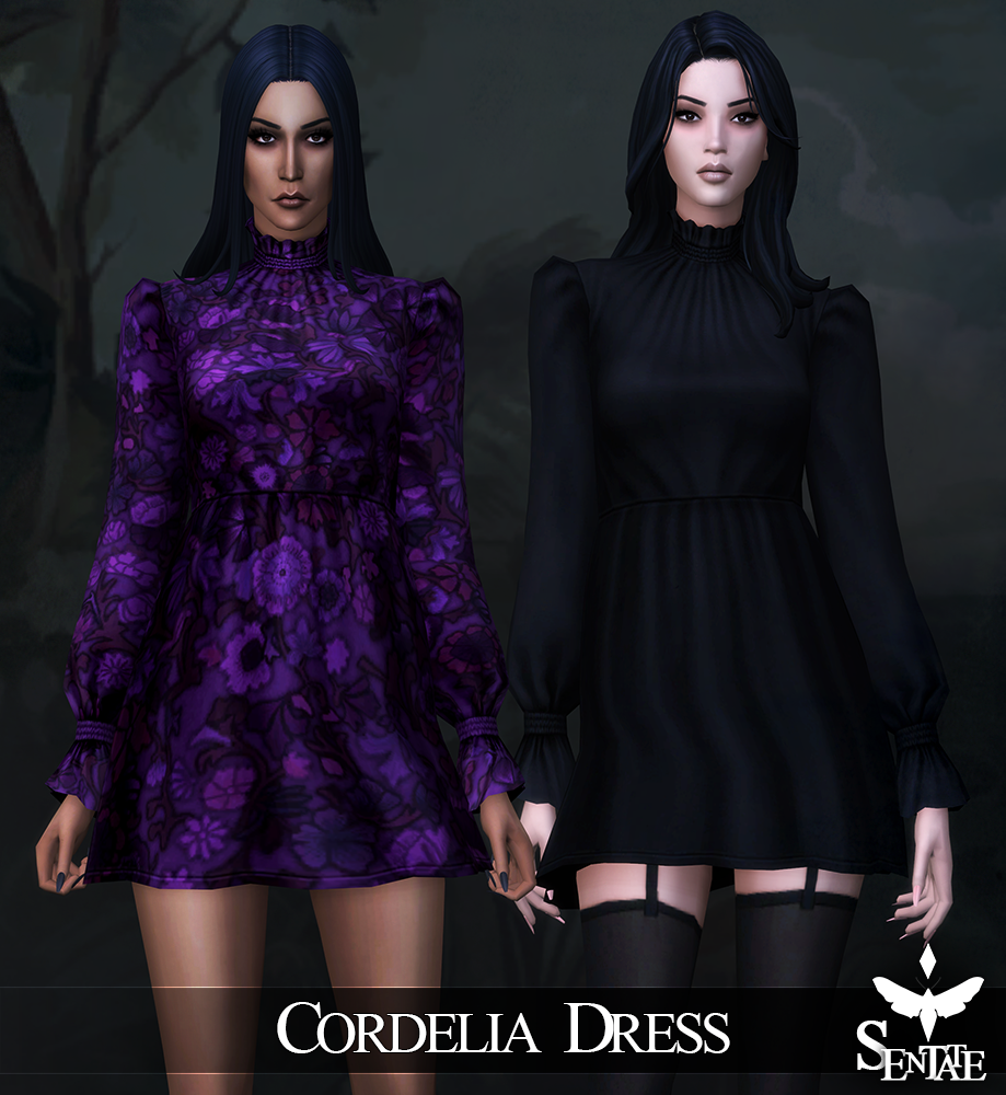 Cordelia Mini Dress - Gallery - The Sims 4 Create a Sim - CurseForge