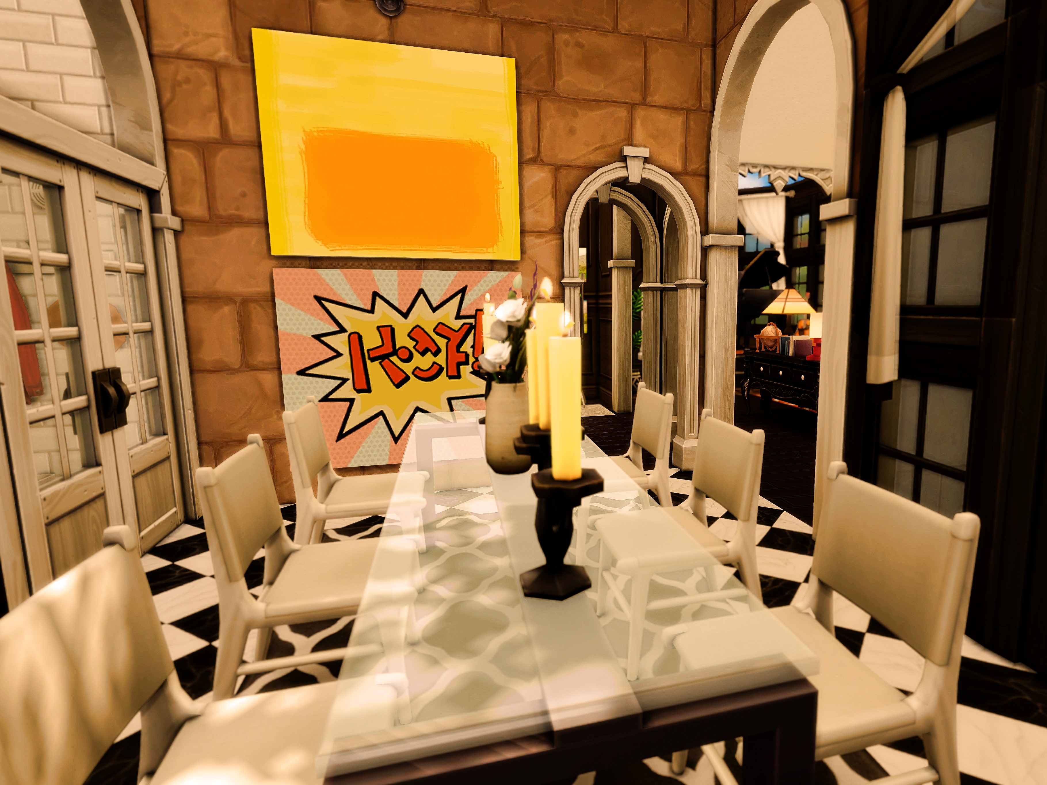 Eastside Abby - 3 BR Furnished by QubeDesign - The Sims 4 Rooms / Lots ...
