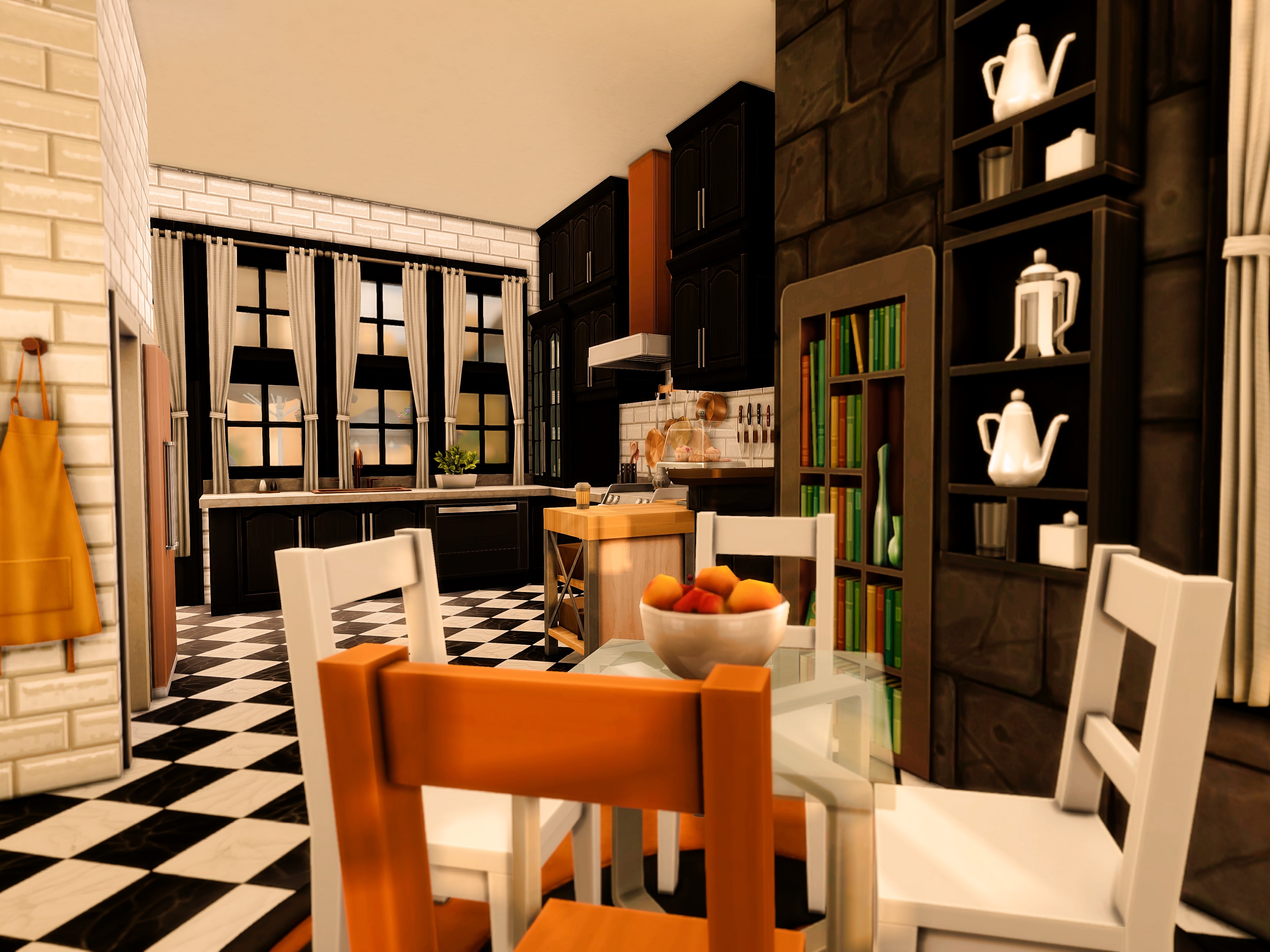 Eastside Abby - 3 BR Furnished by QubeDesign - The Sims 4 Rooms / Lots ...