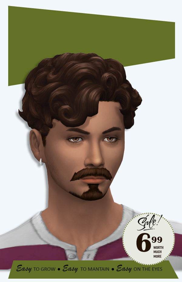 The (Javi) Stache - The Sims 4 Create a Sim - CurseForge