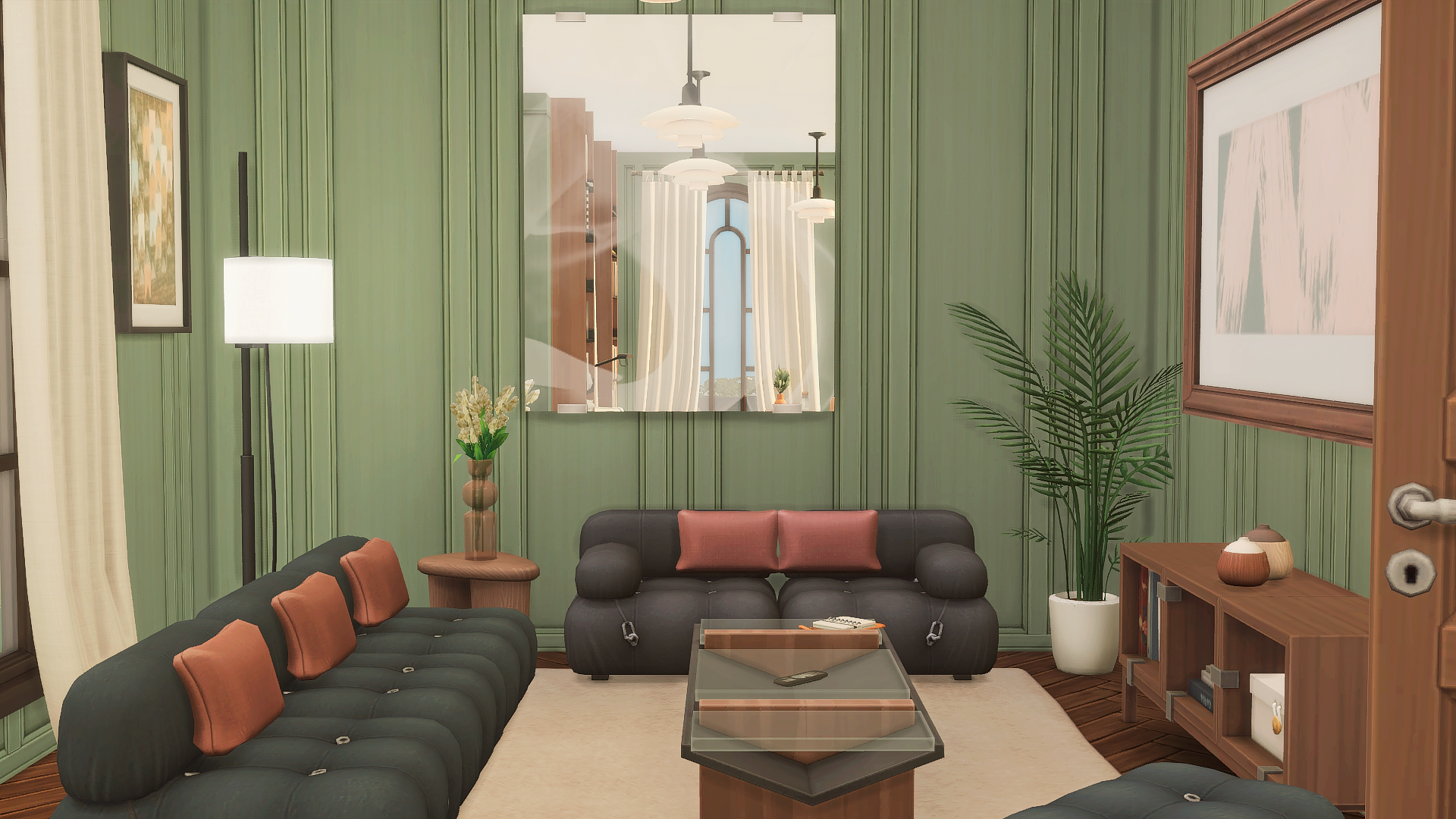 Caliente Sitting Room - Gallery - The Sims 4 Rooms / Lots - CurseForge