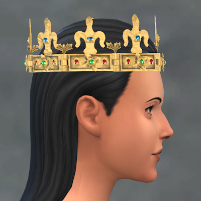 CK3 Royal Crown No 1 - The Sims 4 Create a Sim - CurseForge