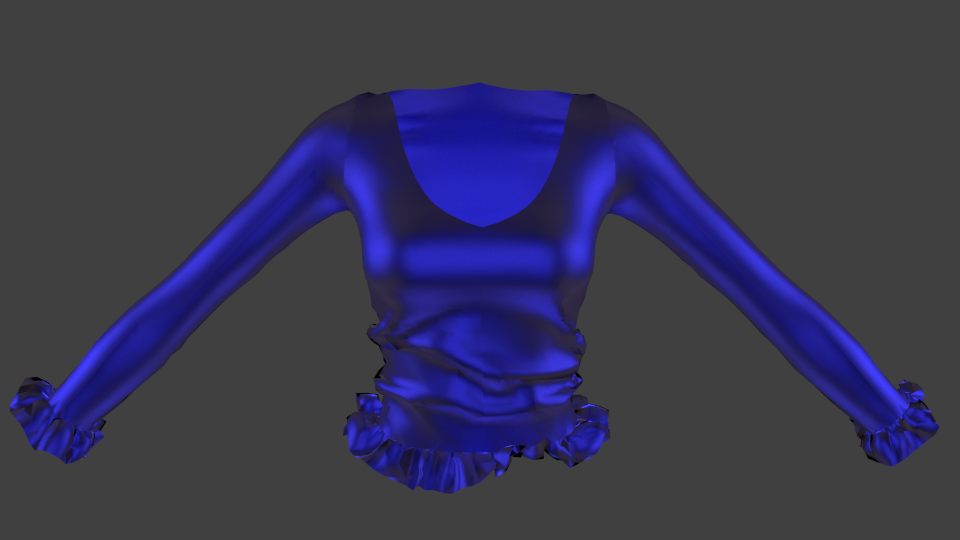 Long Sleeve Top Eva - The Sims 4 Create a Sim - CurseForge