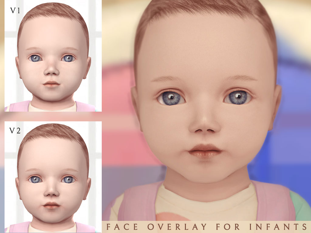 Face Overlay For Infants - Gallery - The Sims 4 Create a Sim - CurseForge