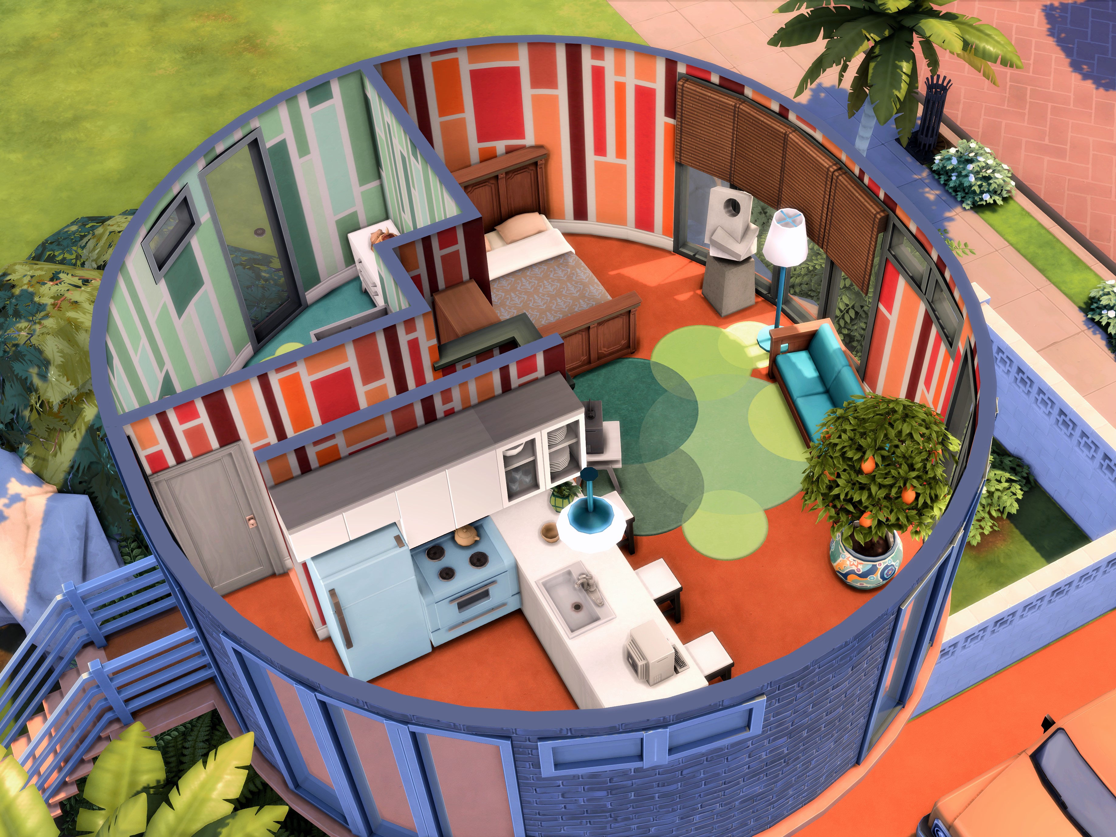 The Malibu by QubeDesign - The Sims 4 Rooms / Lots - CurseForge