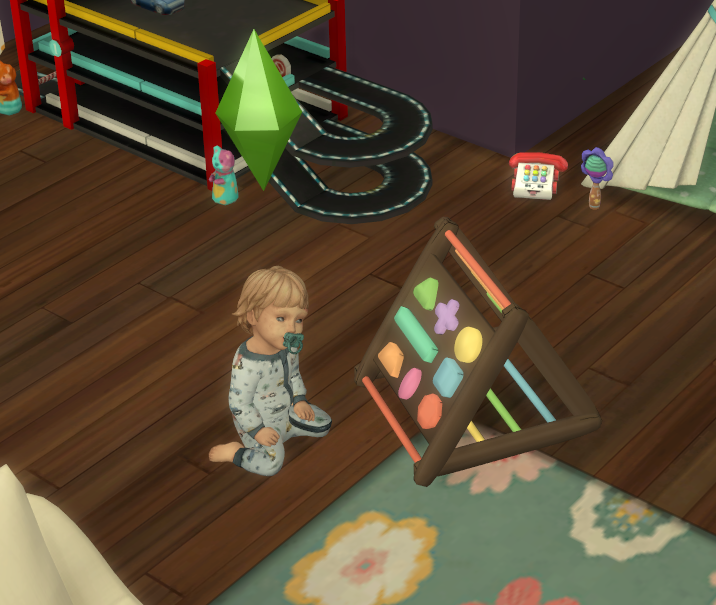 Donut Co. Terrific Triangle Infant Toy - The Sims 4 Build / Buy ...