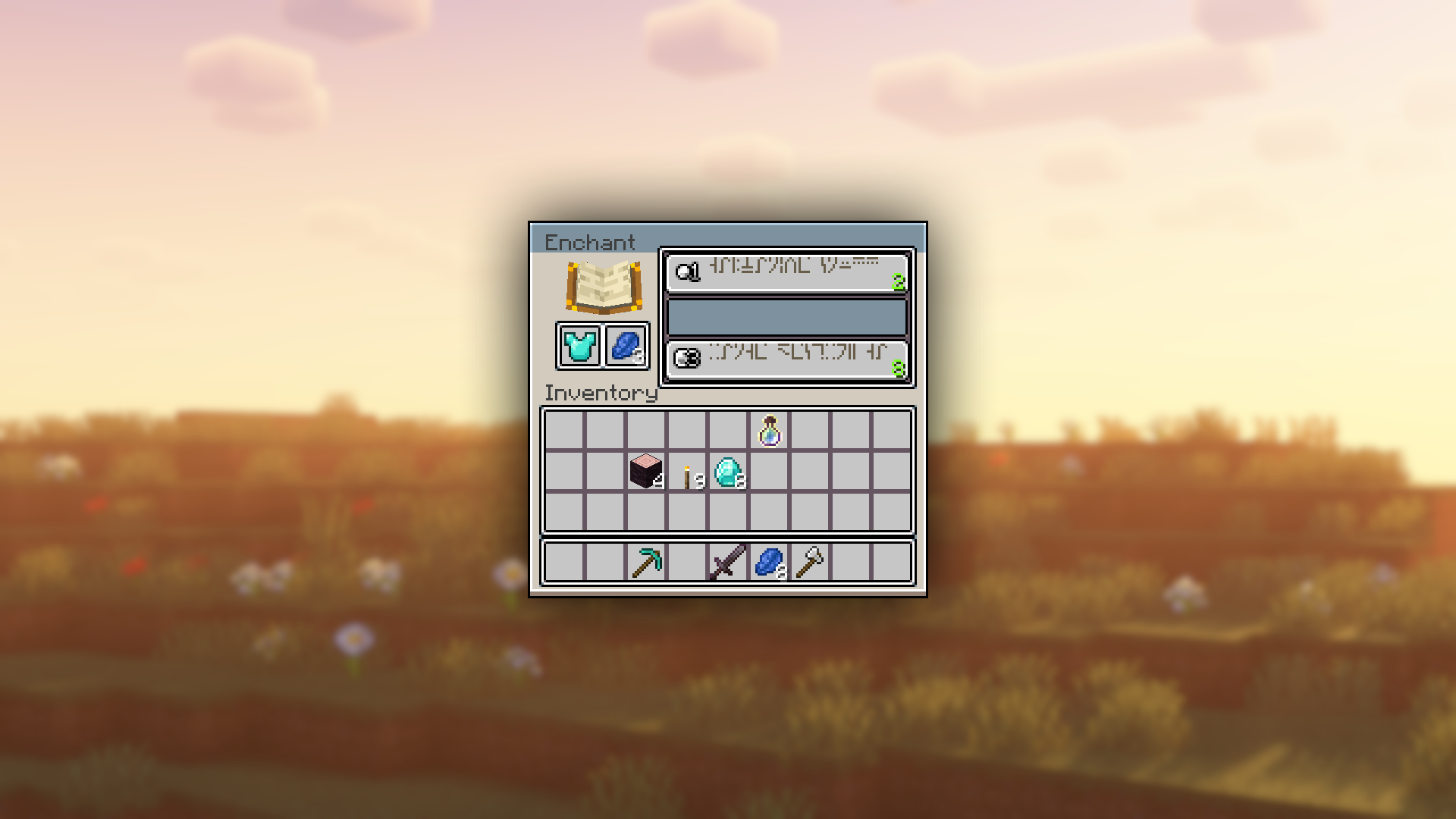Mineseprite UI Screenshots - Resource Packs - Minecraft