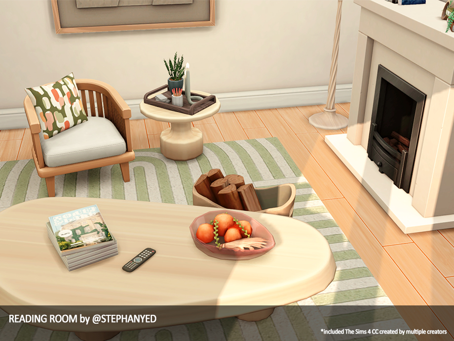 Cosy Reading Room - The Sims 4 Rooms / Lots - CurseForge