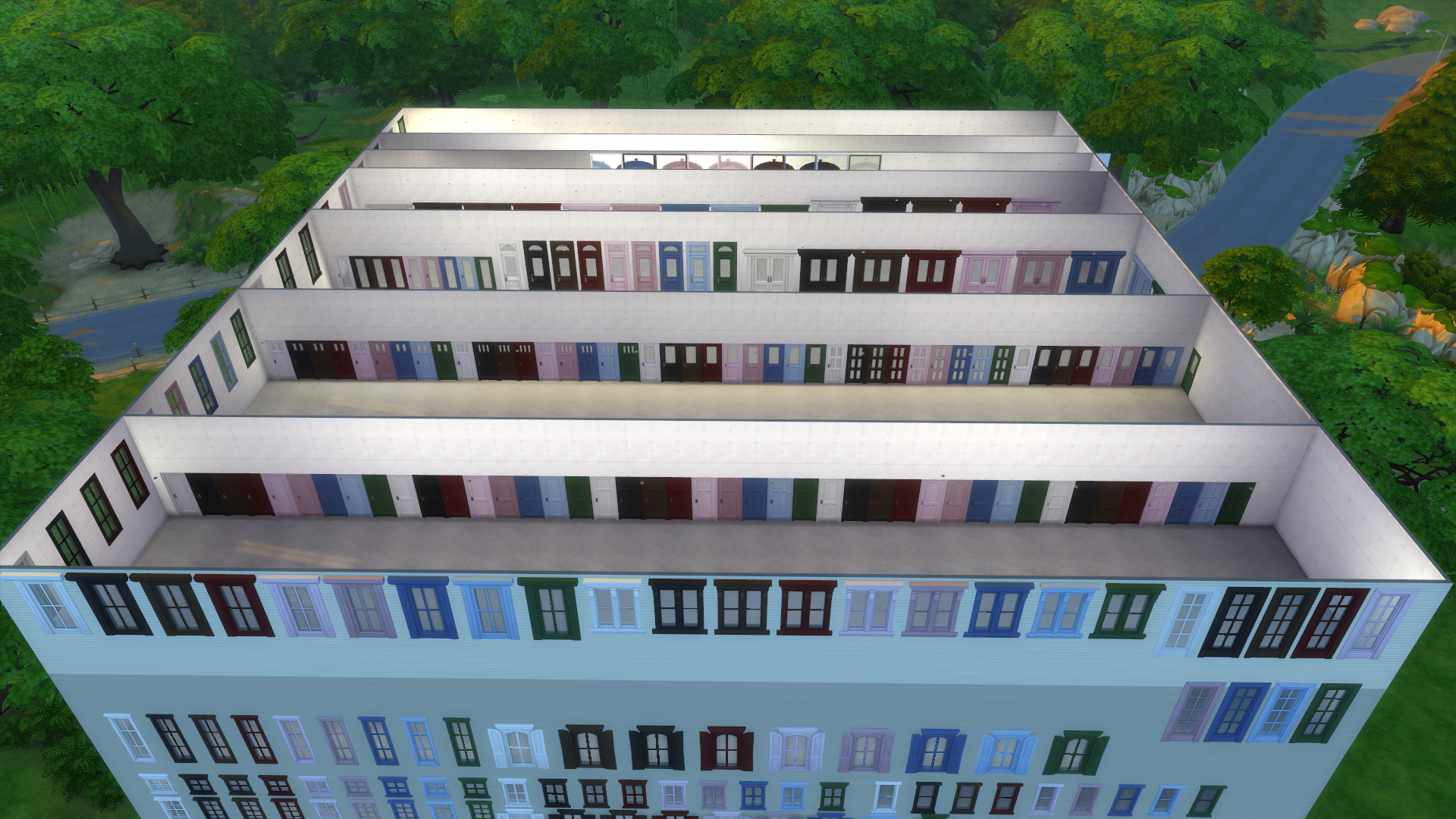 Base Game Doors and Windows Recolors - Gallery - The Sims 4 Build / Buy ...