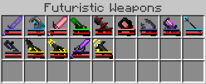 Futuristic Weapons II - Minecraft Mods - CurseForge