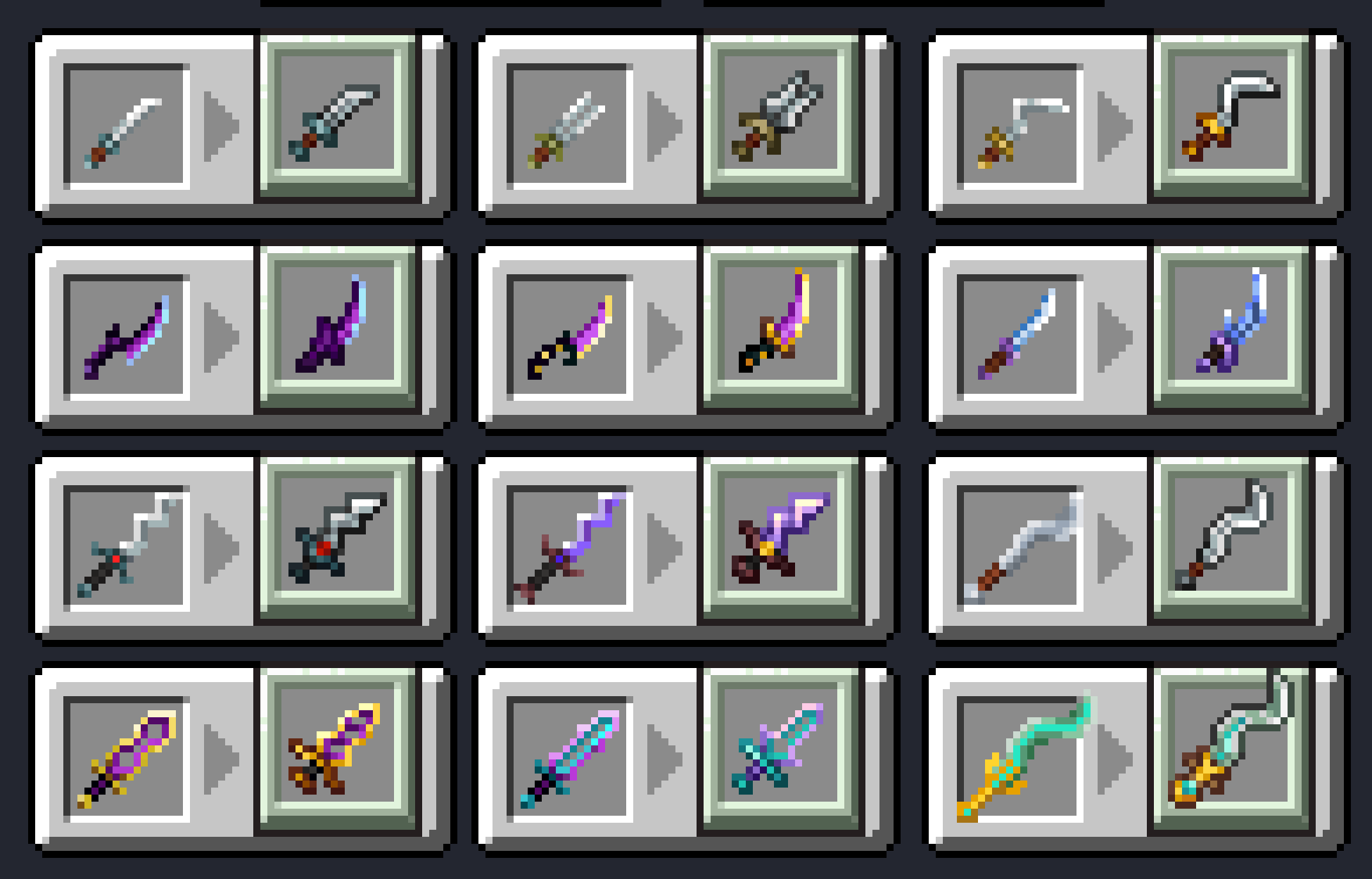 Tutta's Dungeons Weapons Texture (melee only) - Gallery - Minecraft ...